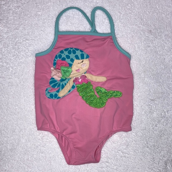 Mud Pie | Swim | Mud Pie Mermaid Tutu Bathing Suit Swim Suit One Piece ...